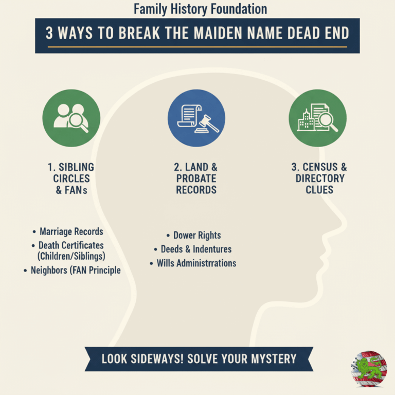 The Maiden Name Dead End: 3 Hidden Ways Looking Sideways Will Solve ...